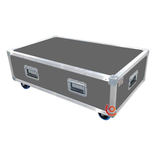 Flight case table basse sur roulettes | Conex-online