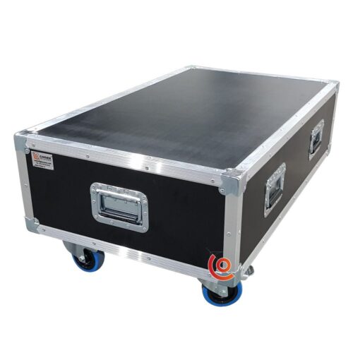 Flight case table basse sur roulettes | Conex-online