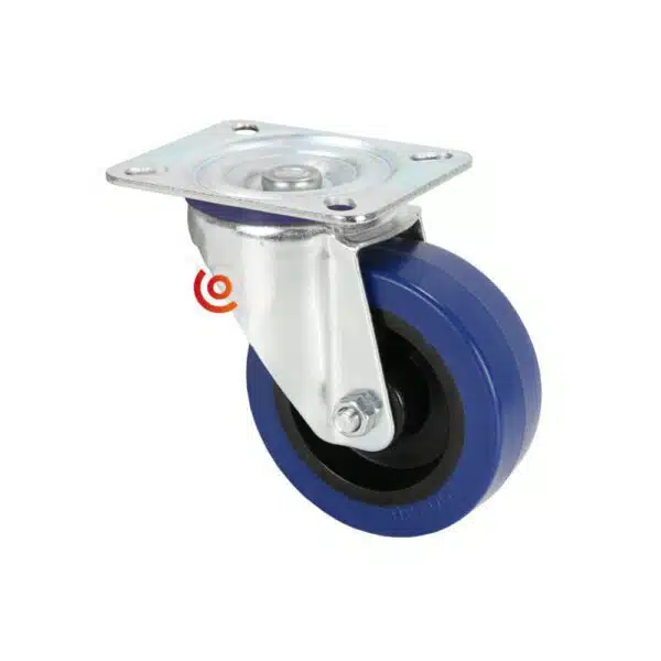 Roulette pivotante sans frein diamètre 100 mm | 372151 | Conex-online