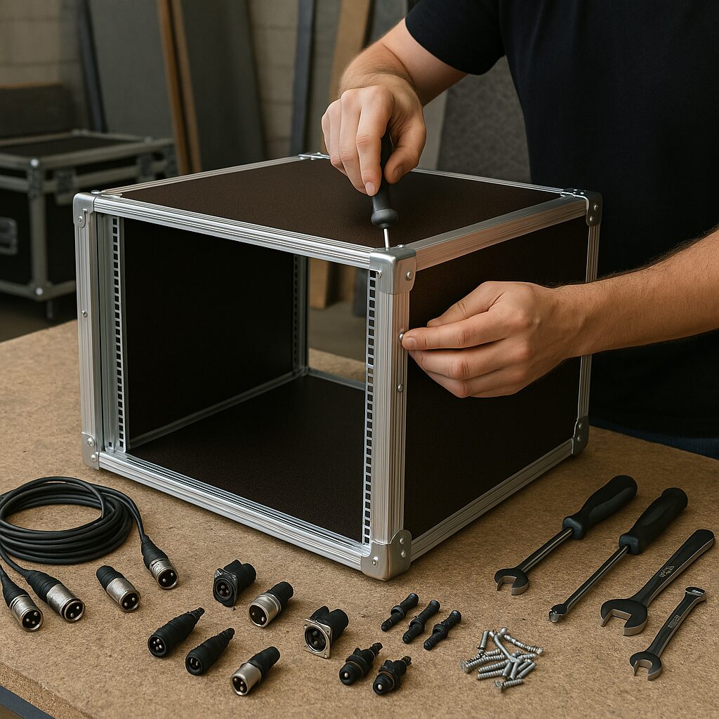 Qu'est ce qu'un flight case rack 19 pouces ? 🧰 - Conex-online